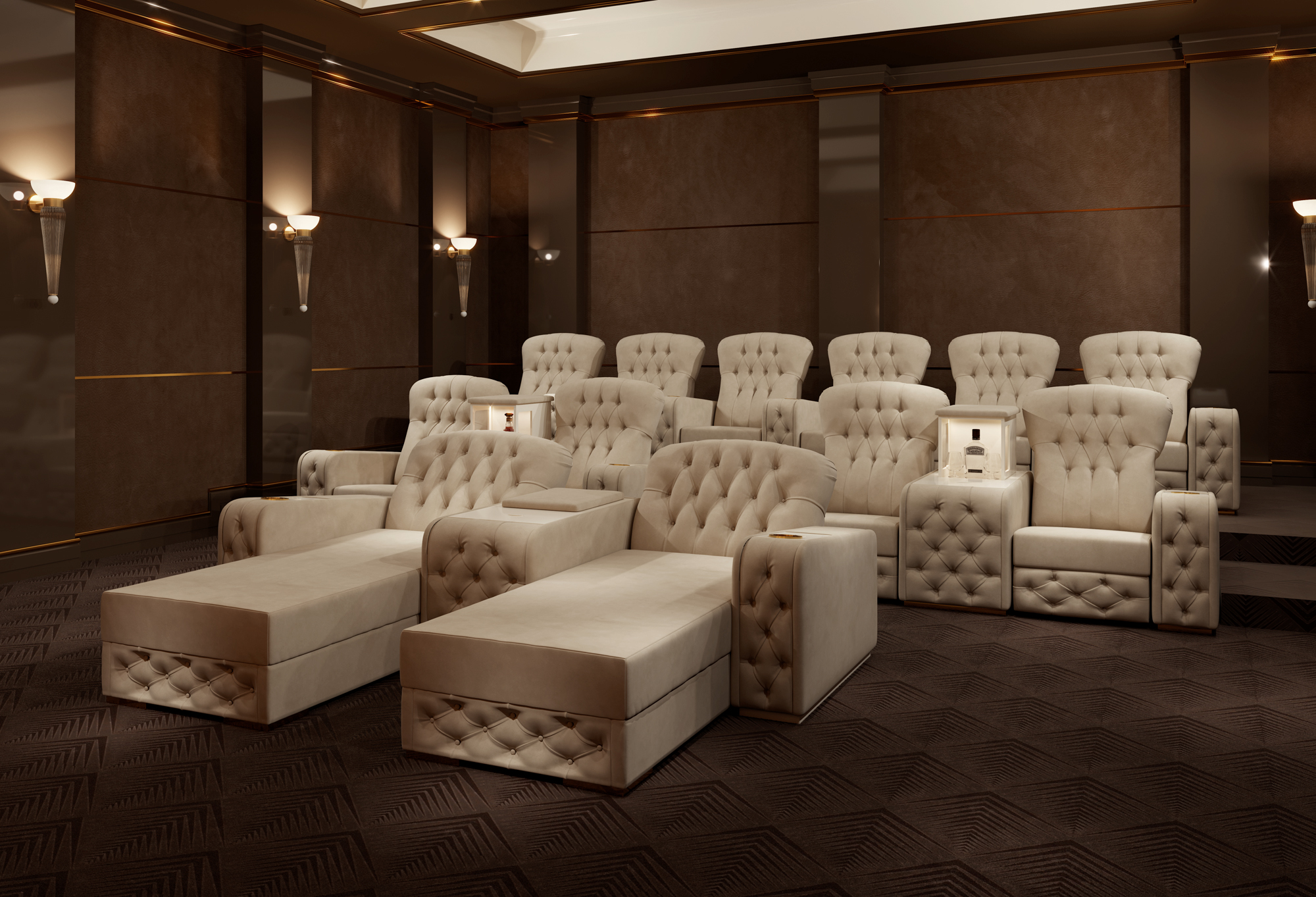 Home Cinema Seating | Custom Home Cinema Seats | Couture Digital