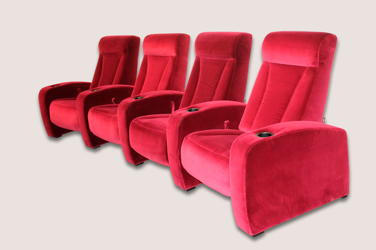 Nero Cinema Recliner | Custom Cinema Seating | Couture Digital