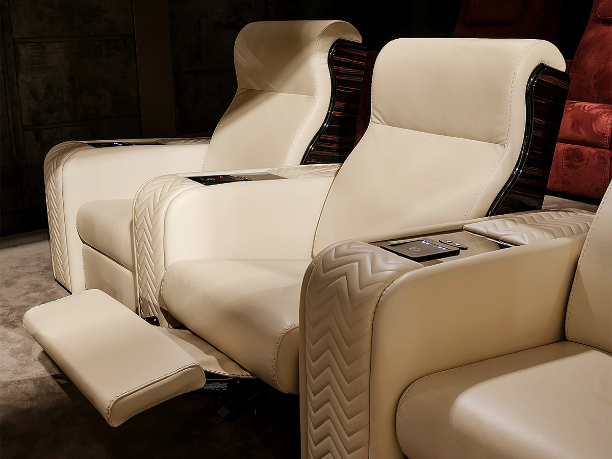 Luxury Cinema Chair | Custom Cinema Seating | Couture Digital